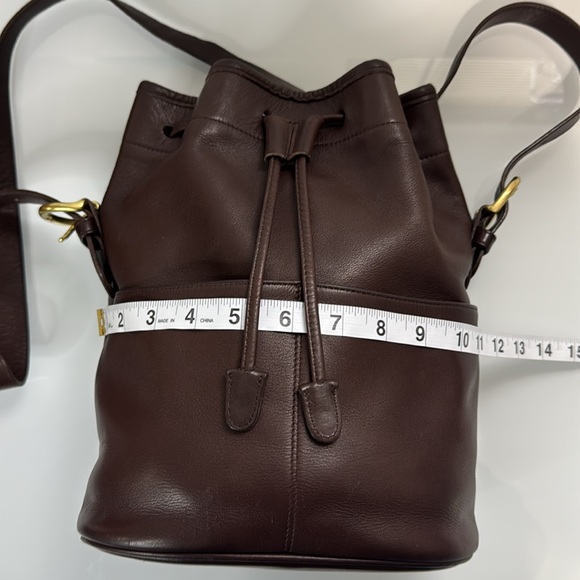 Coach | Bags | Vintage Coach Brown Berkeley Drawstring Bucket Bag 451 ...